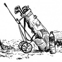 Dessin : Caddy de golf | Prims